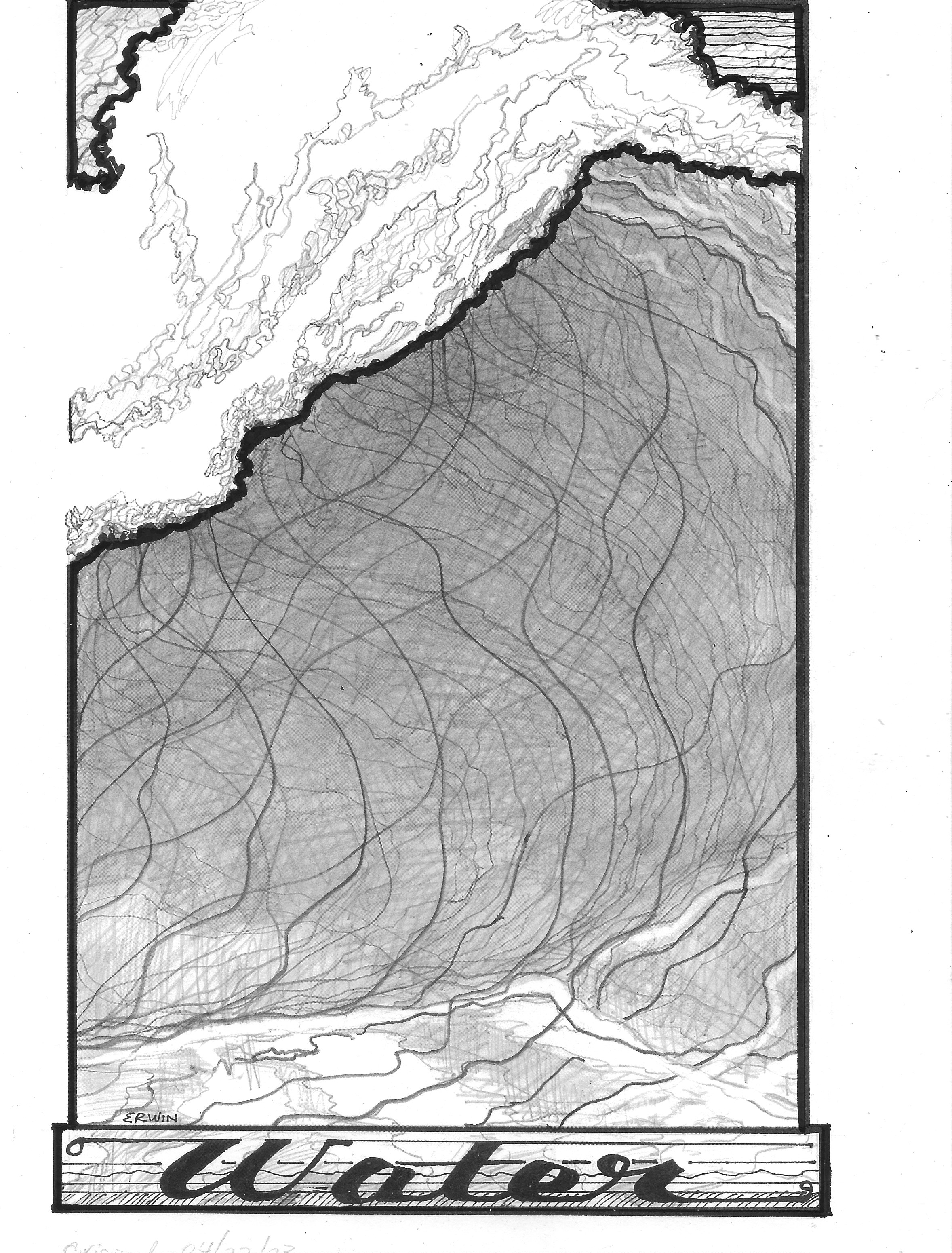 Pencils and Workable Fixative and Unworkable Technology | Real Surfers